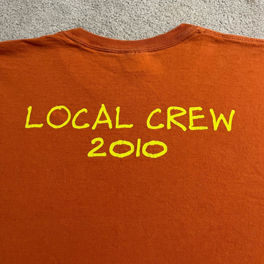 '10 Dave Matthews Bands Dancing Nancy Logo Orange Cre… - Gem